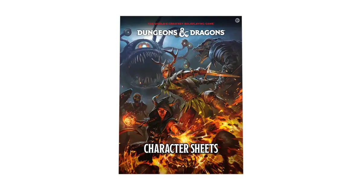 2024 Character Sheets - 5th Edition | Role Playing Games | Tabletop ...