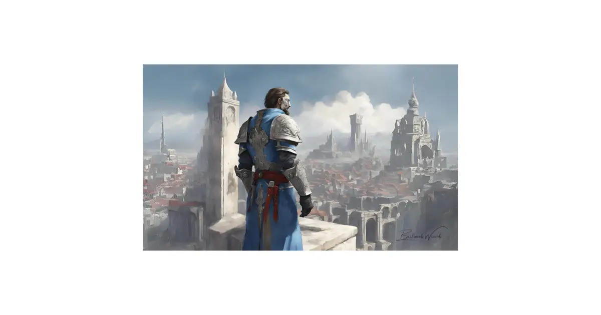 MTG Playmat Artificer Knight - Unstitched | MTG Playmats | Gaming ...