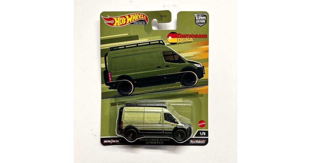 Hot Wheels Premium Mercedes-Benz Sprinter | Die Cast Models | Backwoods ...