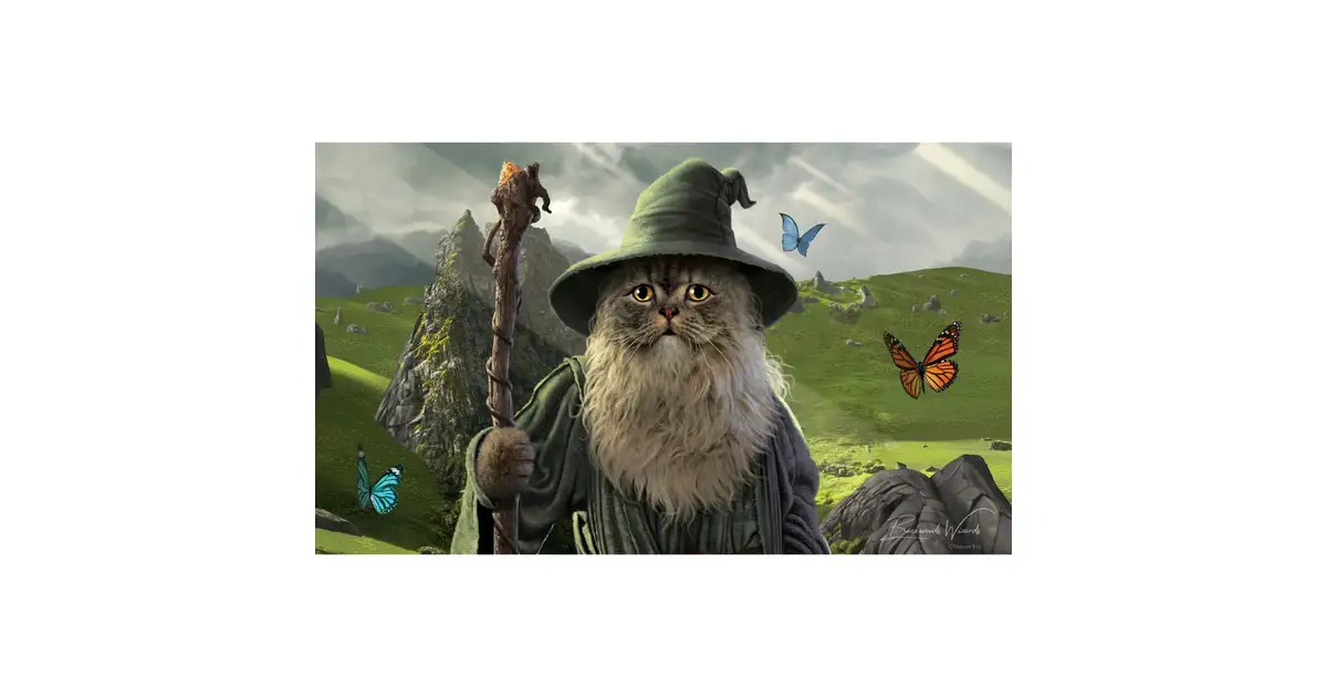 MTG Playmats | Gaming Accessories | MTG Cat Playmat: Catdalf by Vincent ...