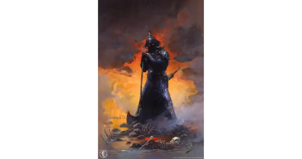 Death Dealer Three by Frank Frazetta Art Print Poster | Posters ...